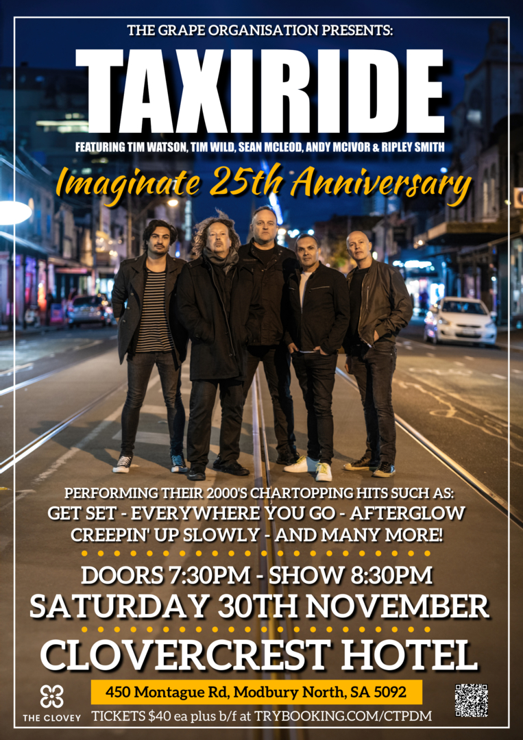 Taxiride - Imaginate 25th Anniversary - Adelaide | The Grape Organisation